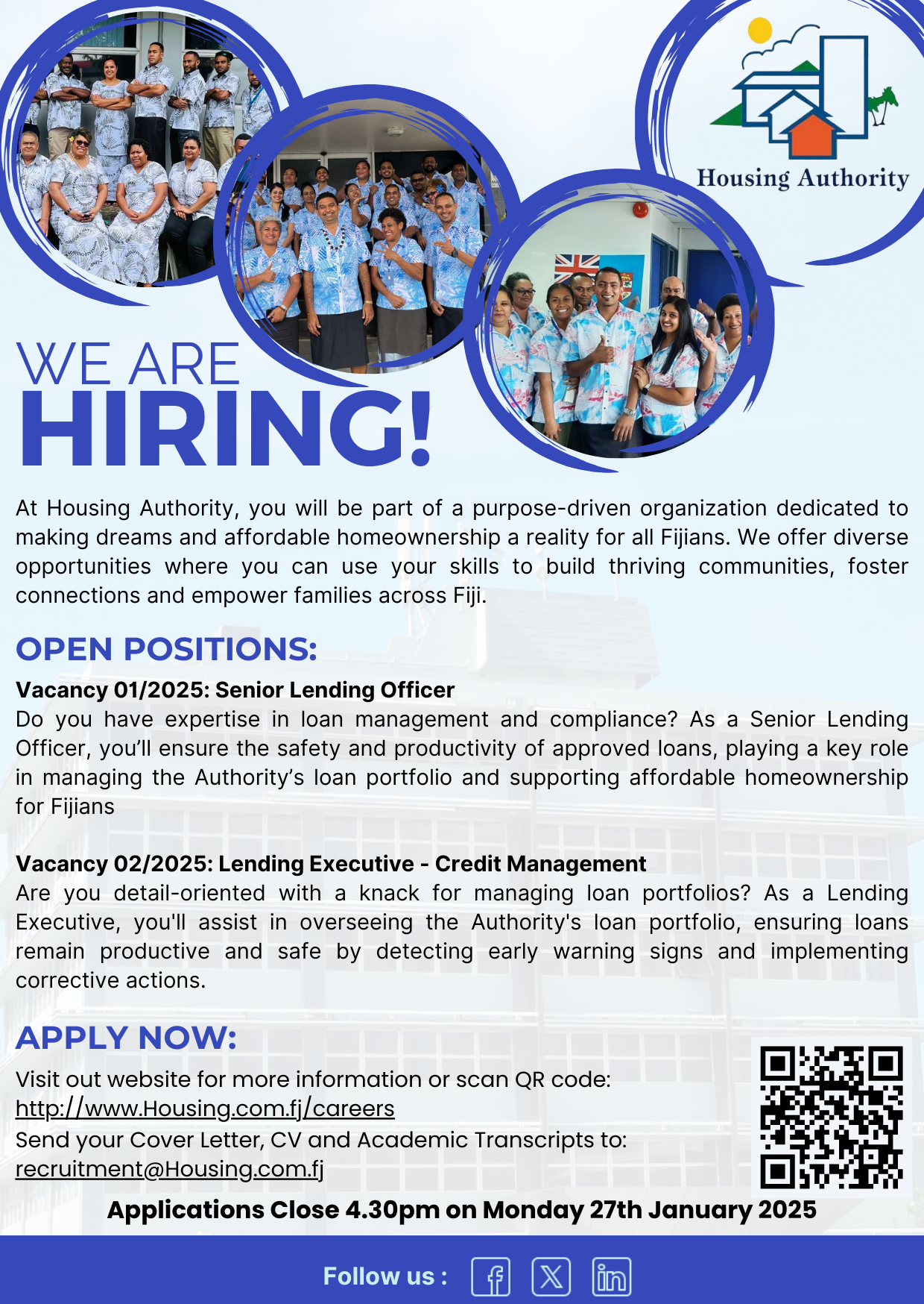 Careers - Housing Authority of Fiji